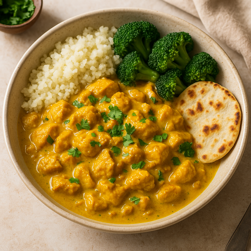 🍛 Traditional Chicken Curry – Low Carb Version – Lifestyle for Healthy Feet